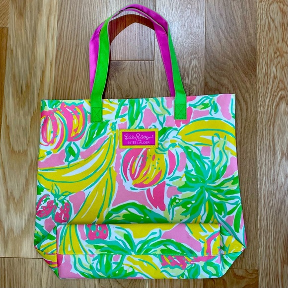 Lilly Pulitzer | Bags | Lilly Pulitzer Este Lauder Preppy Fruit Novelty ...